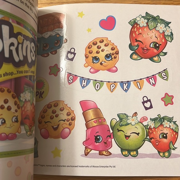 Scholastic | Other | Brand New Shopkins Sticker Book | Poshmark
